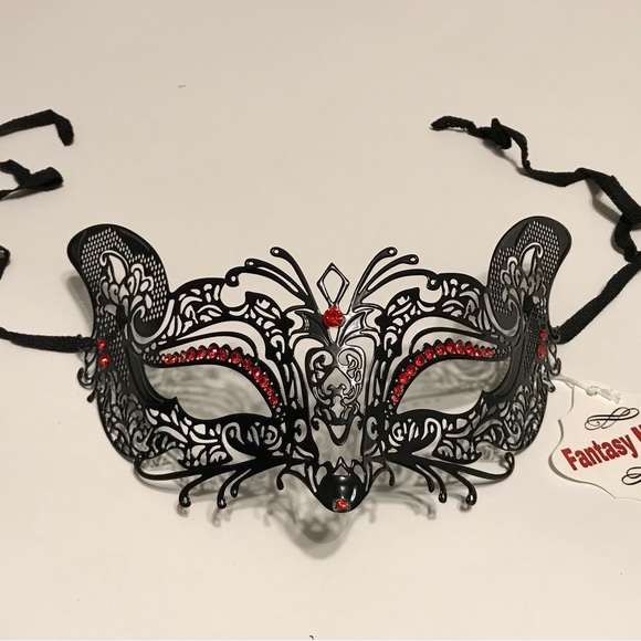Holiday | Brand New Beautiful Feline Filigree Mask Hand Made | Poshmark